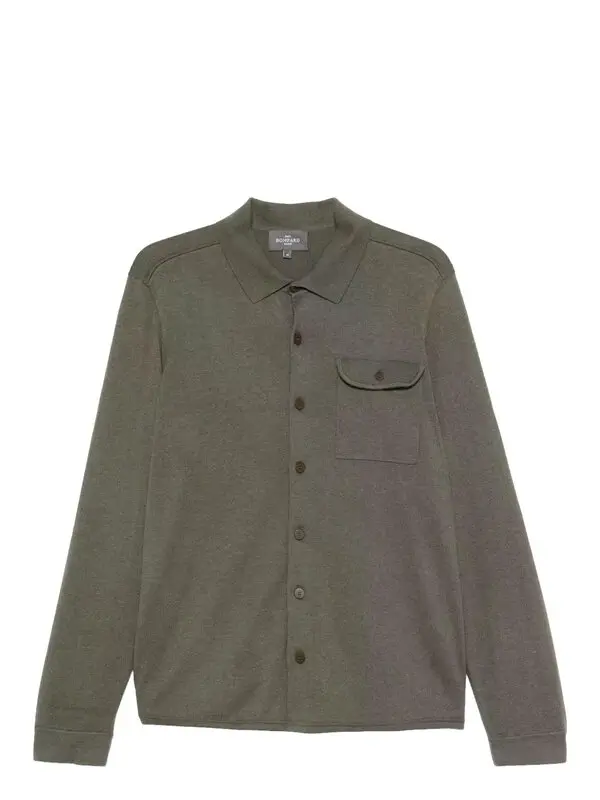 Eric Bompard Knitted Shirt - Green