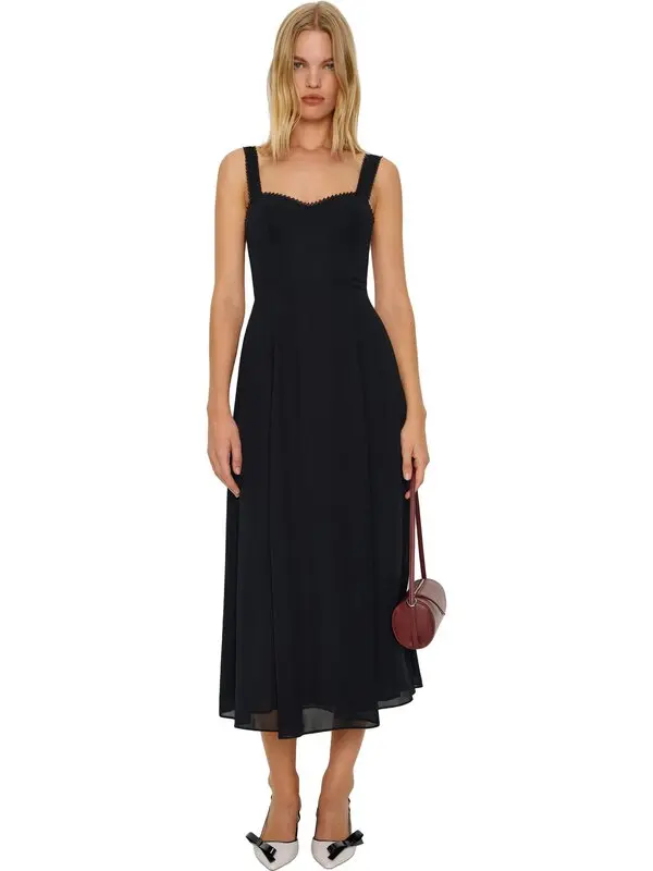 REFORMATION Lela Dress - Black