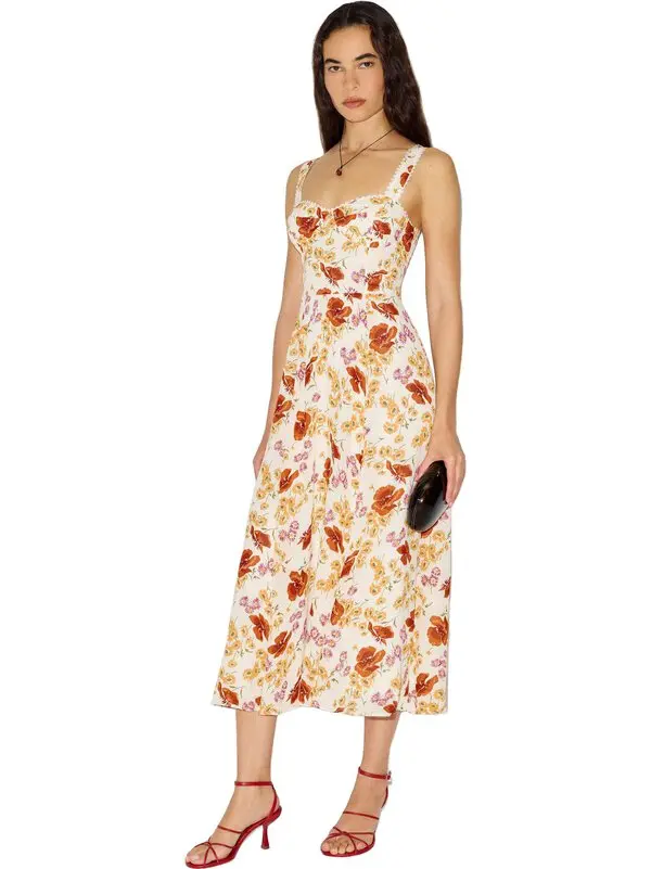 REFORMATION Lela Lace Dress - Multi
