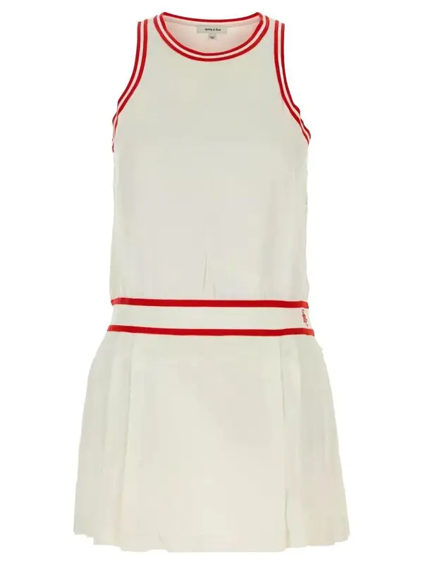SPORTY & RICH Src Phoebe Mini Dress - White