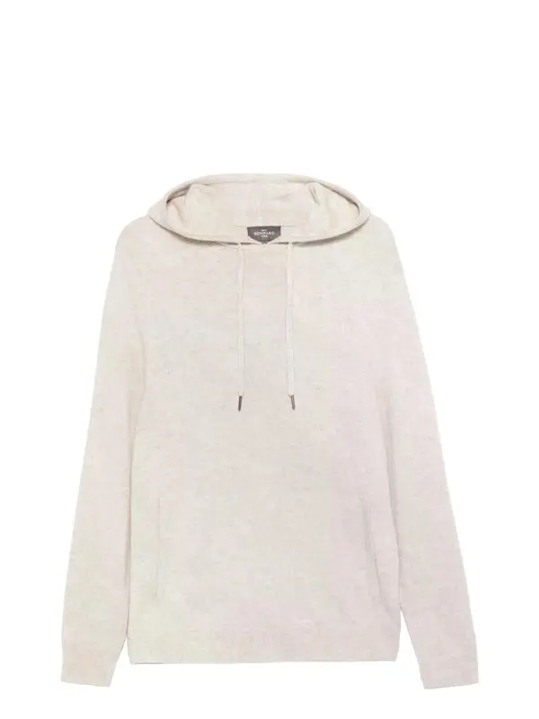 Eric Bompard Knitted Hoodie - Neutrals