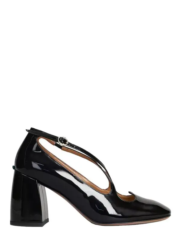 A.BOCCA 80mm Two For Love Pumps - Black