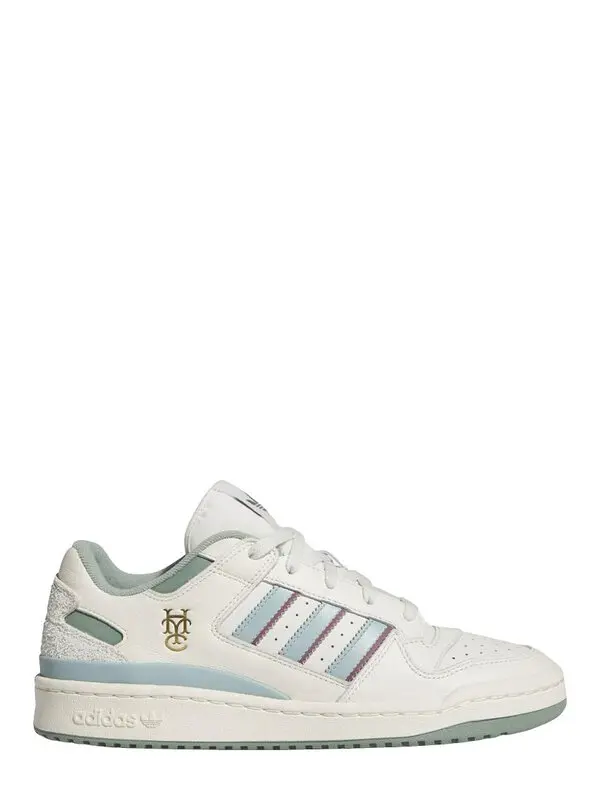 Adidas Forum Low Hoop York City Sneakers - Off White/silver Green