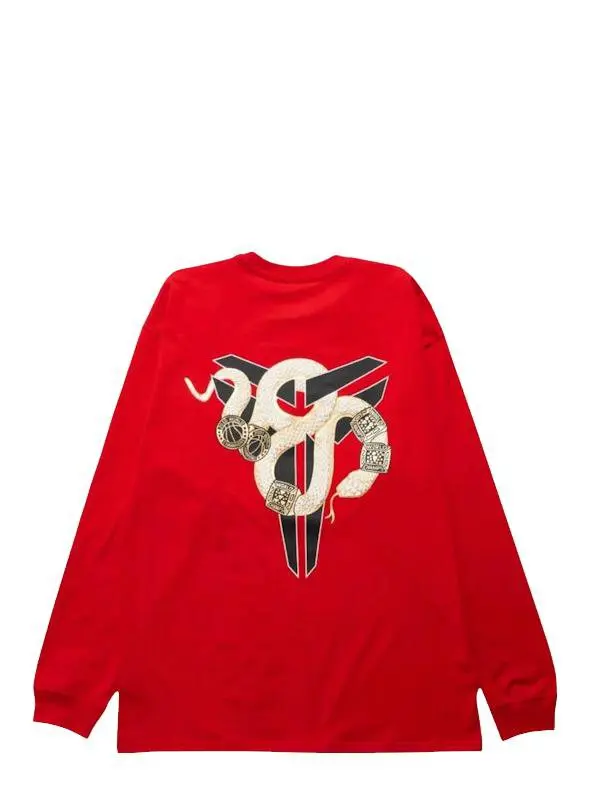 Nike Kobe Bryant Year Of Mamba Max90 Longsleeve T-shirt - Red