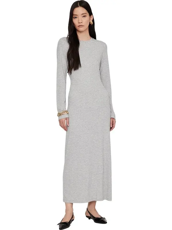 ANINE BING Jo Maxi Dress - Heather Grey