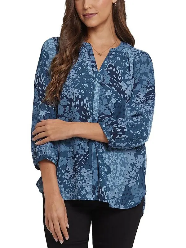 NYDJ Pintuck Blouse - Belleville
