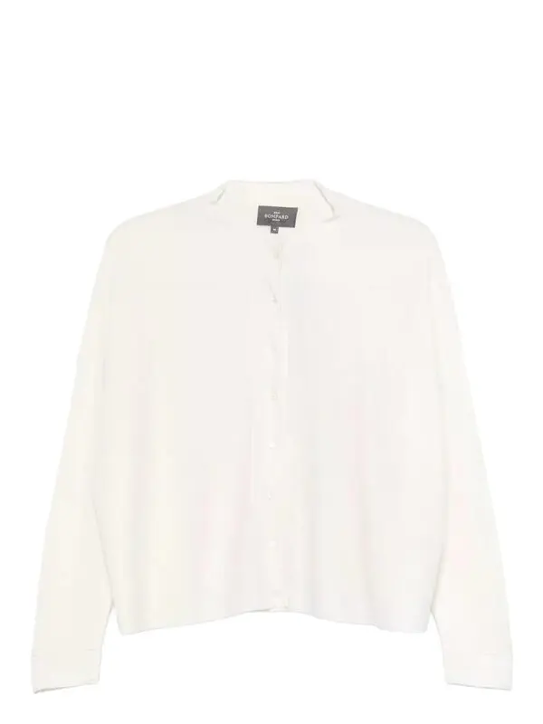 Eric Bompard Fine-knit Cardigan - White
