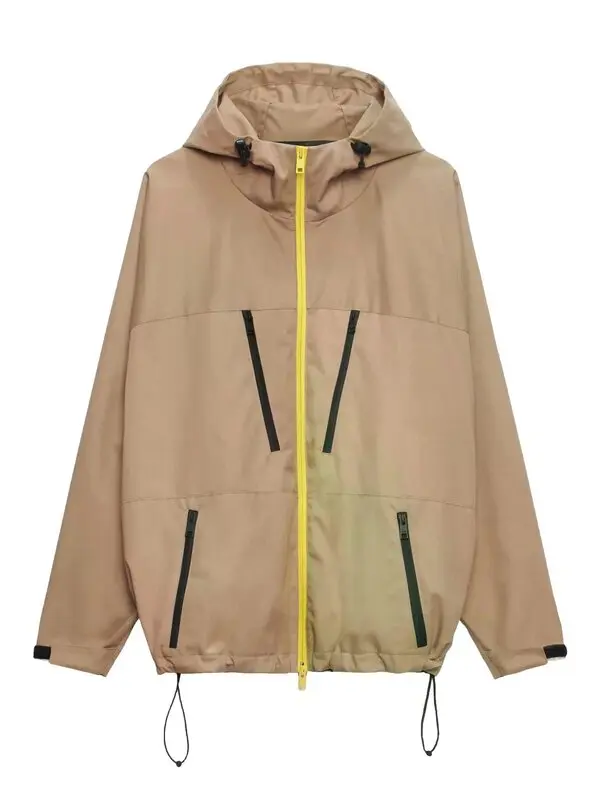 MSGM Hooded Jacket - Neutrals