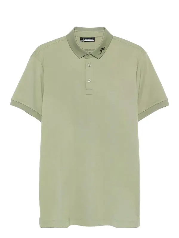 J. Lindeberg Kv-print Polo Shirt - Green