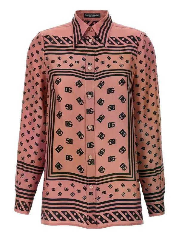 Dolce & Gabbana Silk Shirt - Pink