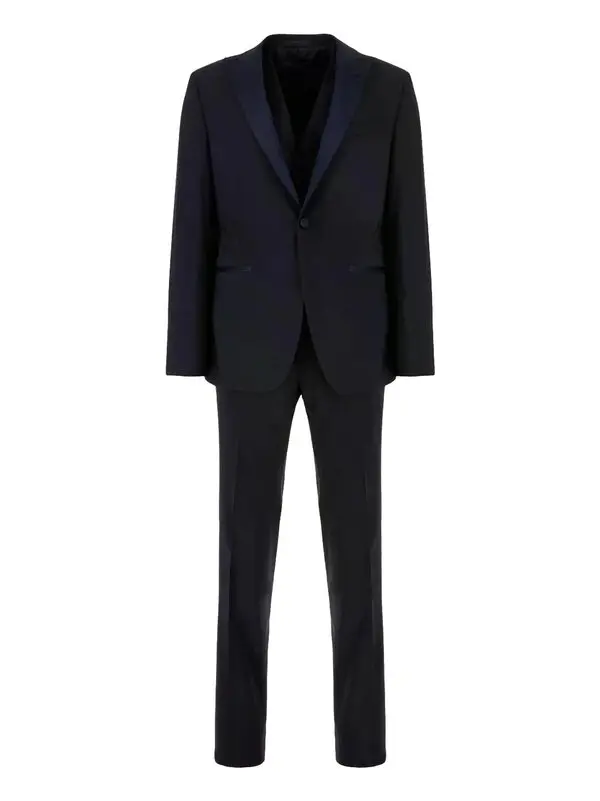 Corneliani Shawl Lapel Suit - Blue