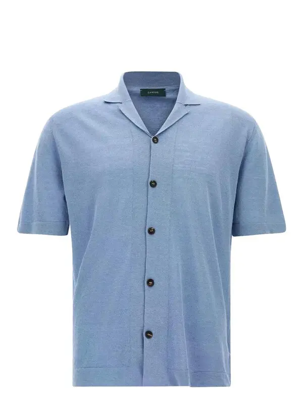 ZANONE Short-sleeve Shirt - Blue