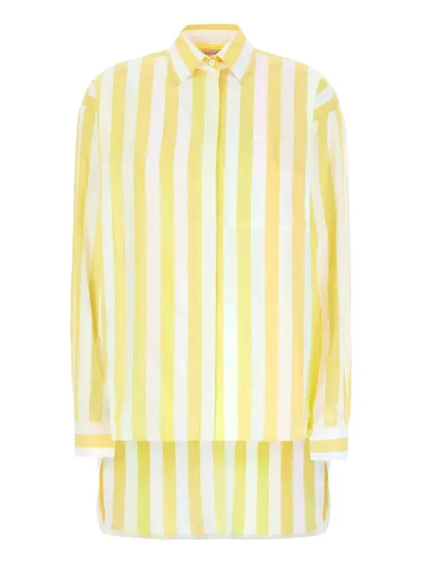 CUANTICO Cotton Shirt - Yellow