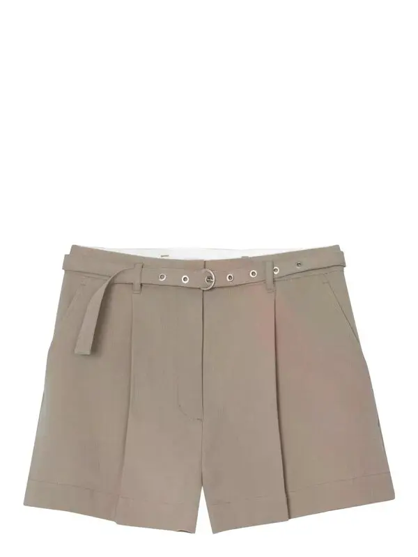3.1 Phillip Lim Wool Shorts - Neutrals