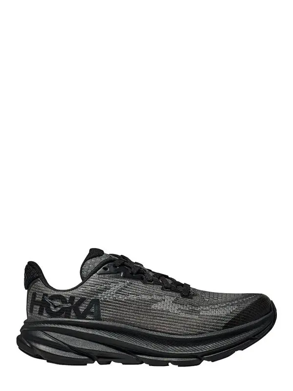 Hoka One One Clifton 9 /carbon Sneakers - Black/carbon Black