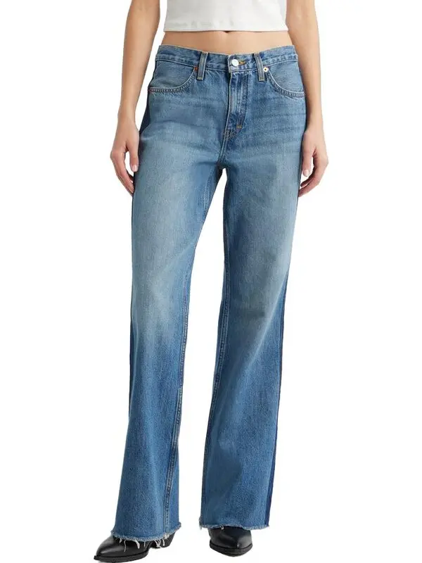 RE/DONE The Californian High-waist Flare Leg Jeans - Mid70sshadow