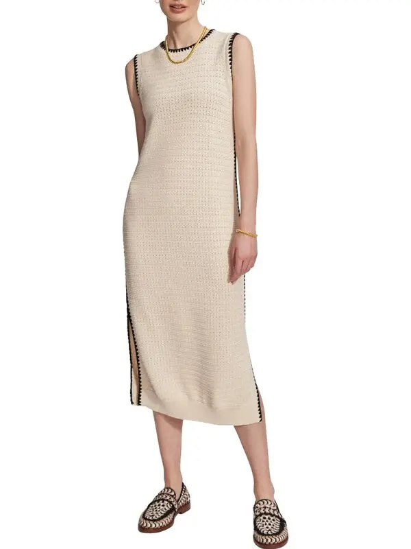Varley Dwight Sleeveless Midi Dress - Birch