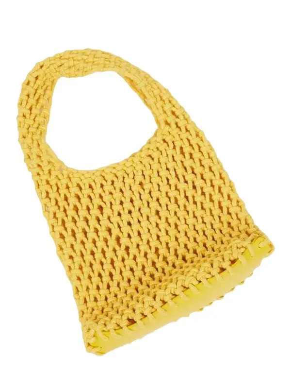 Hat Attack Lizzie Cotton Mini Bag - Yellow