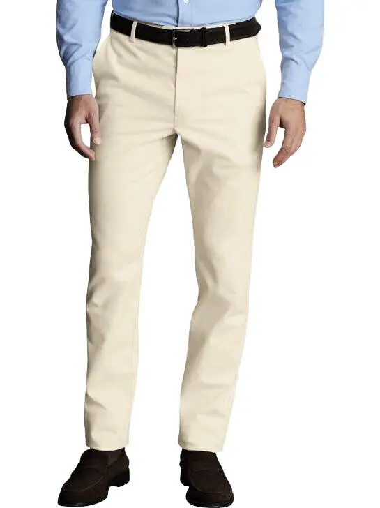 CHARLES TYRWHITT Ultimate Non-iron Chinos - Beige