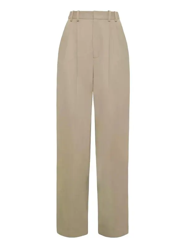 Adam Lippes Nichols Trousers - Neutrals