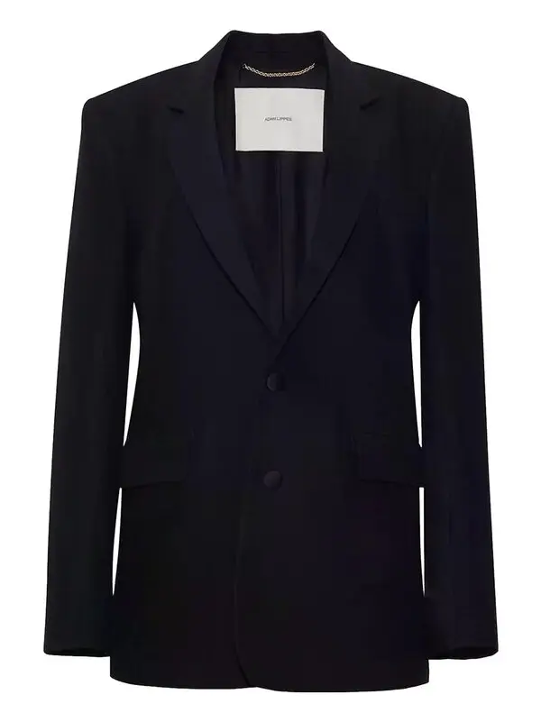 Adam Lippes Two-button Blazer - Black