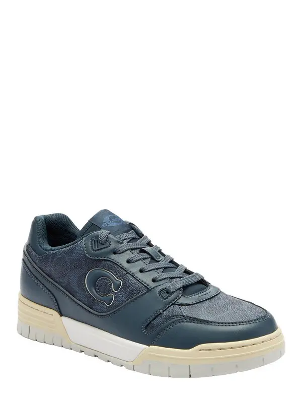 COACH Soho Sneaker In Signature Canvas - Denim/denim