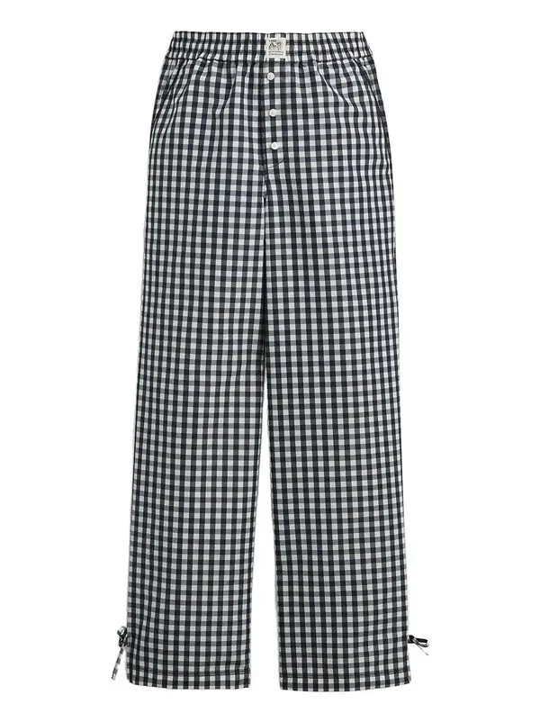 COACHTOPIA Loop Gingham Pants - Black/cloud