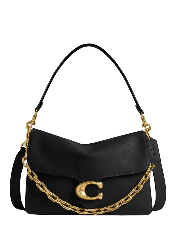 COACH Chain Tabby Shoulder Bag 30 - Brass/black