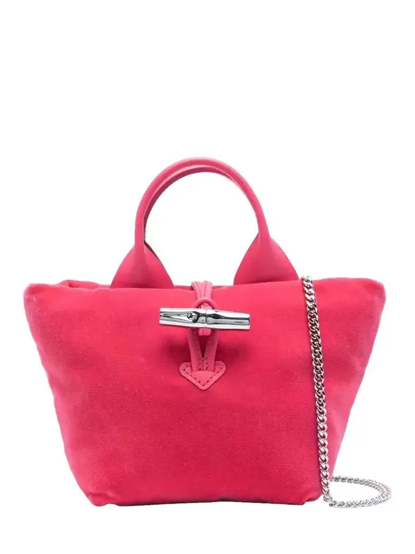 Longchamp Le Roseau Xs Tote Bag - Pink