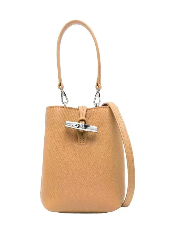 Longchamp Le Roseau Xs Bucket Bag - Brown