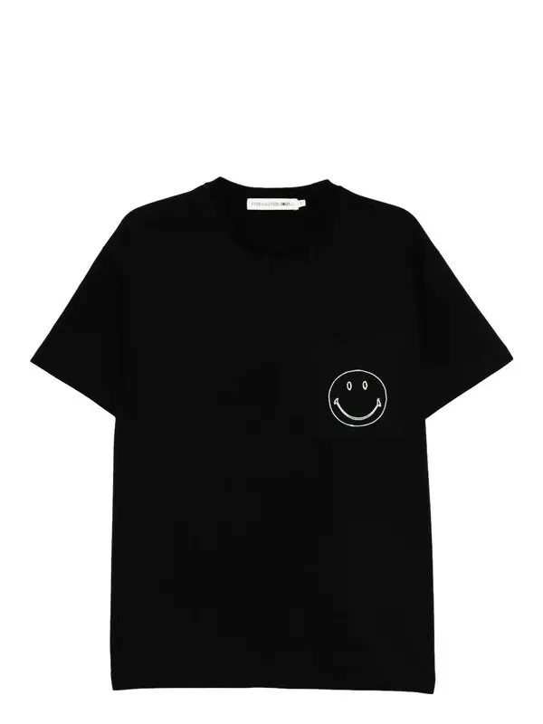Joshua Sanders Embroidered T-shirt - Black