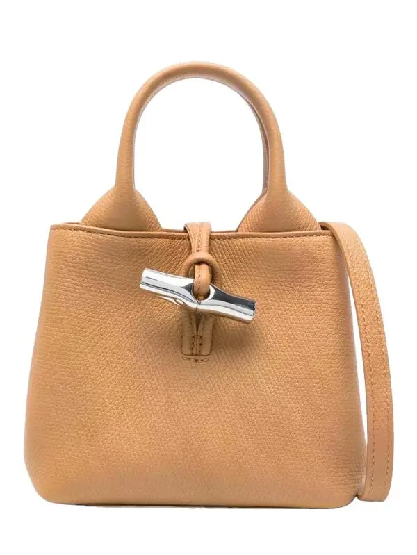 Longchamp Le Roseau Xs Tote Bag - Brown