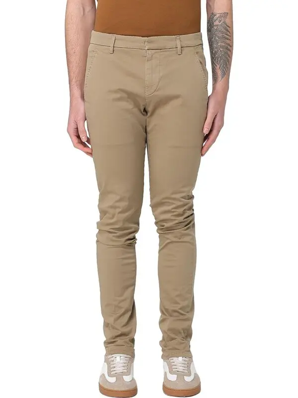 DONDUP Trousers - Dove Grey