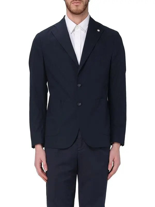 MANUEL RITZ Jacket - Blue