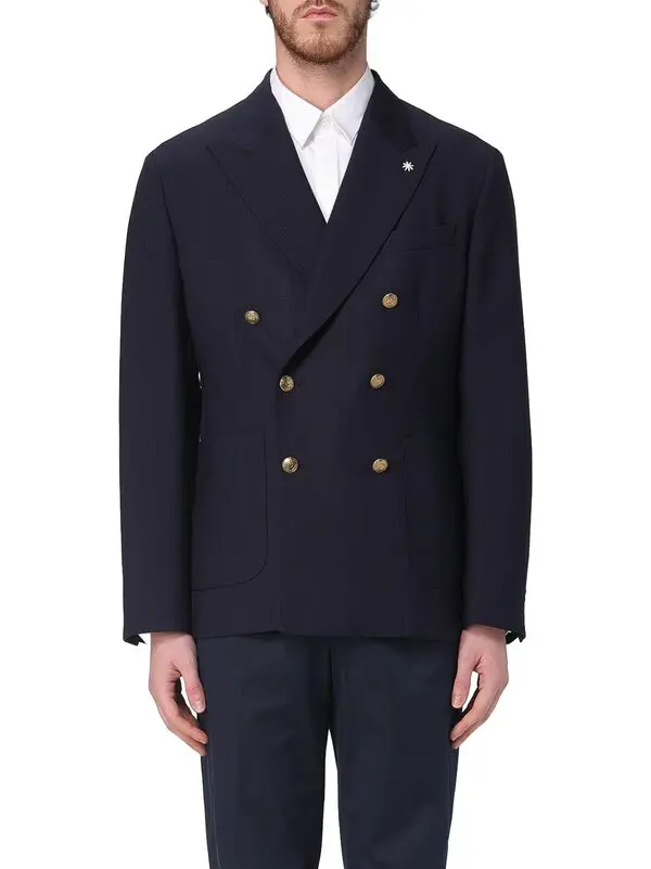 MANUEL RITZ Tailored Jacket - Blue