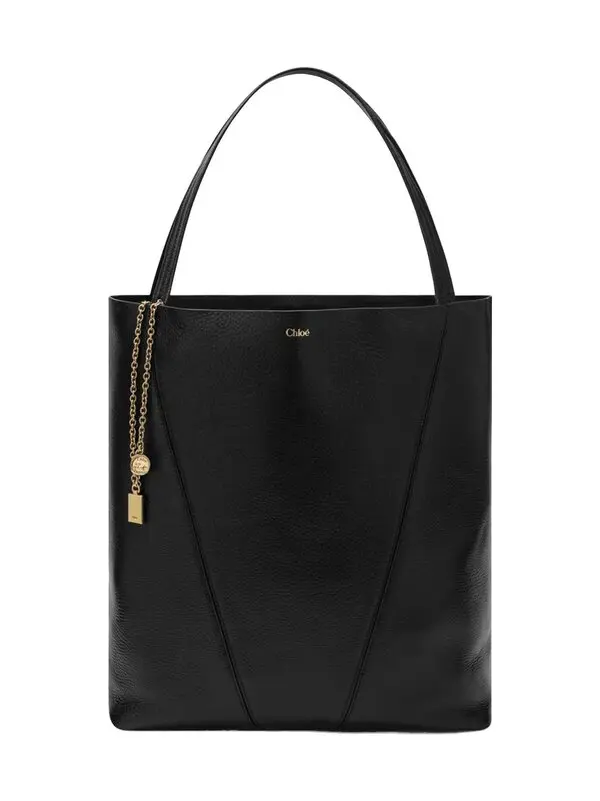 Chloé Spin Large Tote Bag - Black