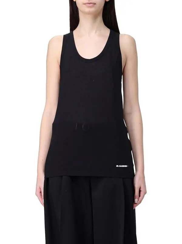 JIL SANDER Tank Top - Black