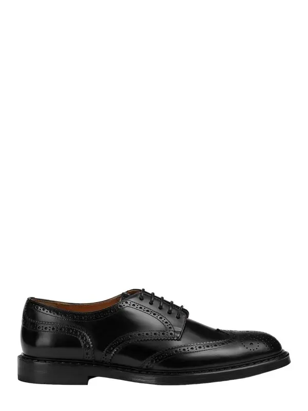 DOUCAL'S Brogue Shoes - Black
