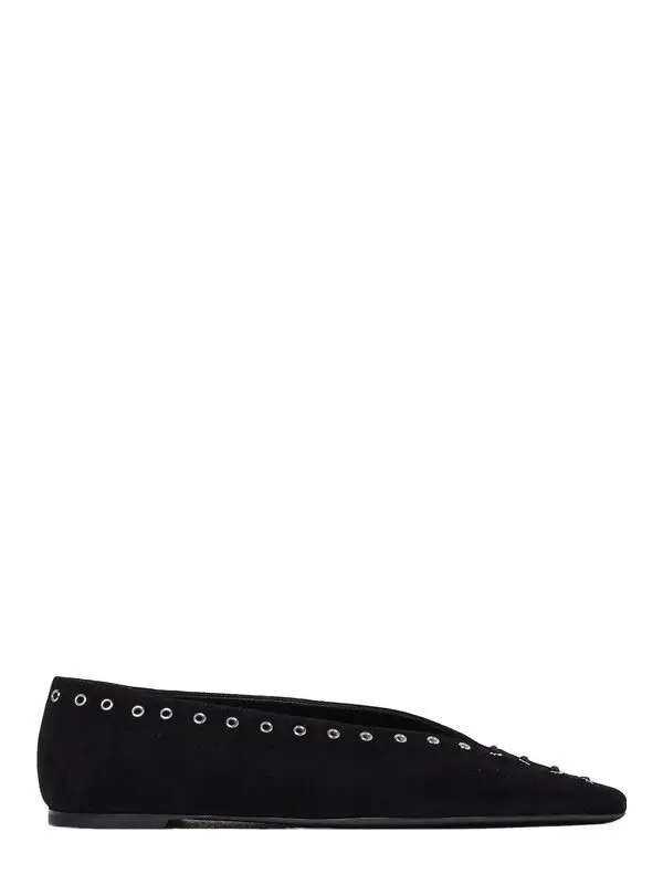 TOTEME Ballet Flats - Black