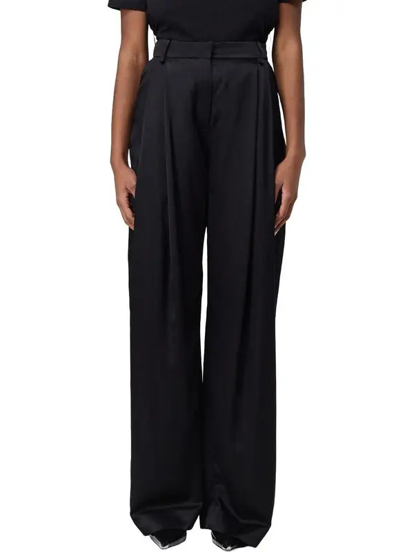 Nina Ricci Tailored Wide Leg Trousers - Black