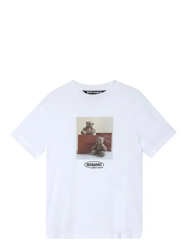 Palm Angels X Missoni Bear Tee /black - White