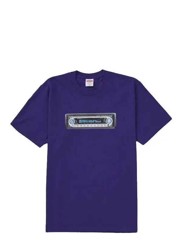 Supreme Receiver Tee Shirt - Purple