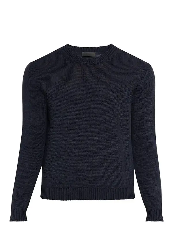 Iris Von Arnim Harwich Crewneck Sweater - Navy