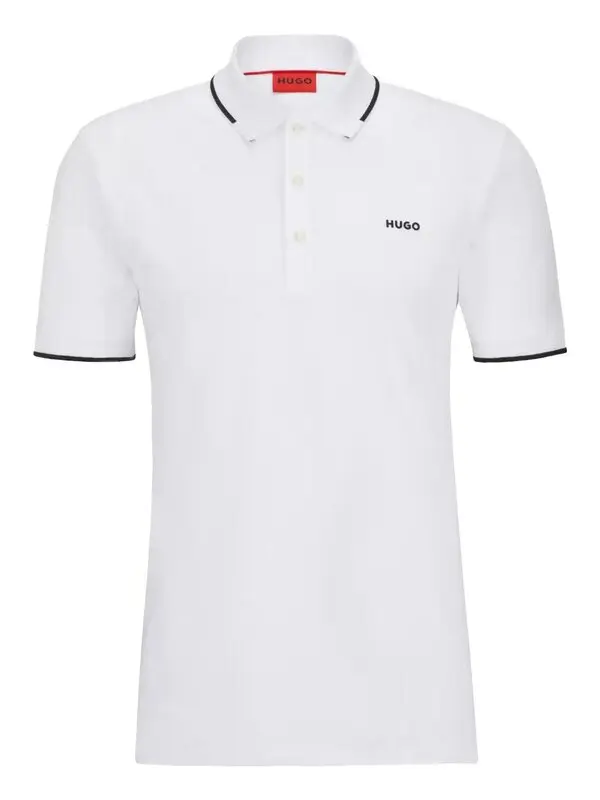 Hugo Dinoso Polo Shirt - White