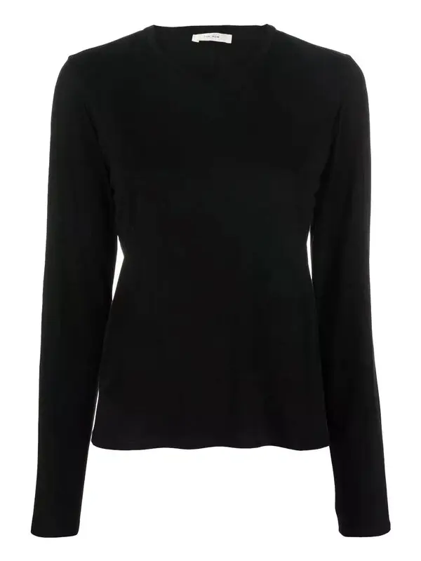 THE ROW Long-sleeved T-shirt - Black
