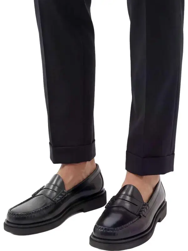 G.H.BASS Weejuns Larson Penny Loafers - Black
