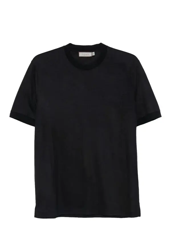 Canali Wool T-shirt - Blue
