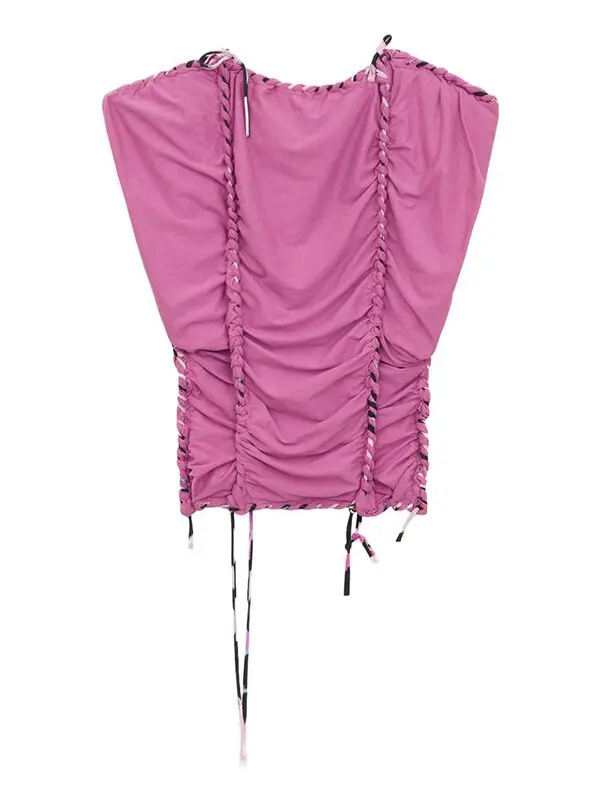 Isabel Marant Zohra Top - Pink