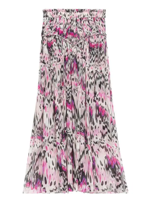 Isabel Marant Rolande Maxi Skirt - Pink