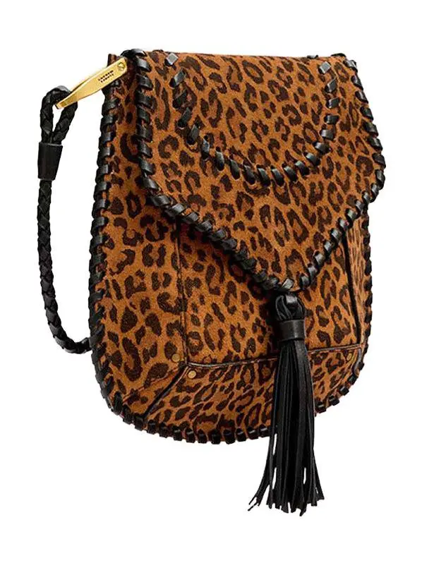Isabel Marant Anahi Shoulder Bag - Leopard